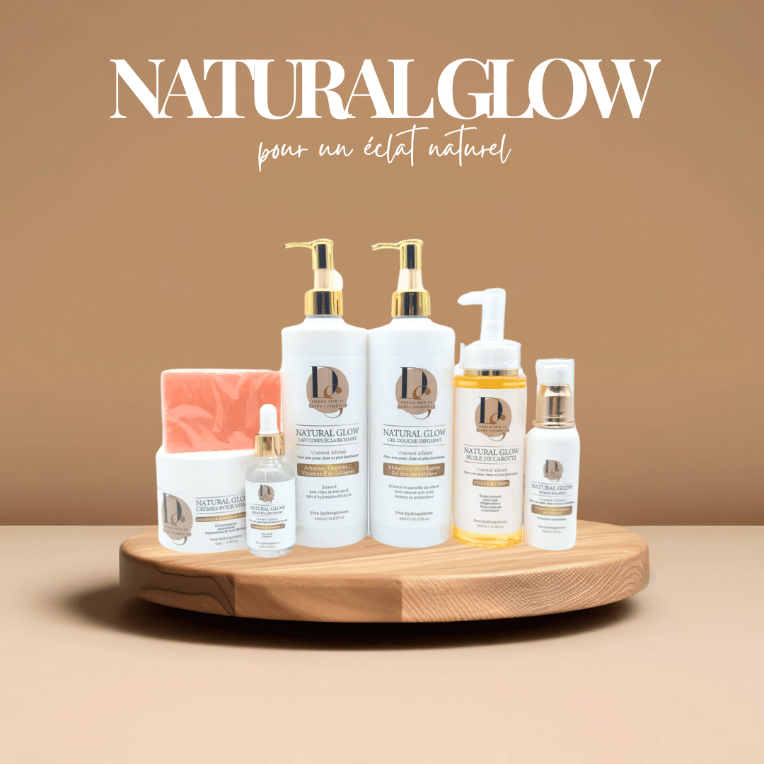 GAMME NATURAL GLOW – DREAM SKIN by Sasha Cosmetics